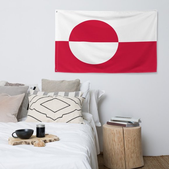 Betroca | Wall Decor | Greenland Flag Customizable | Poshmark